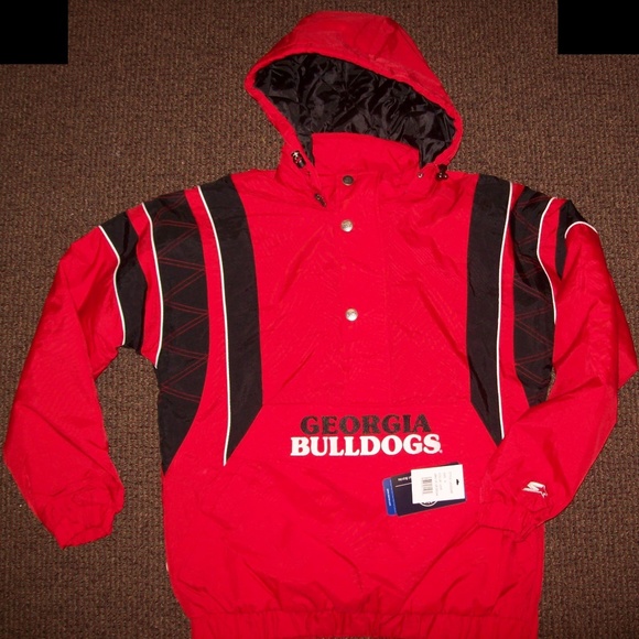 STARTER Fall 2019 | Jackets & Coats | Georgia Bulldogs Starter Hooded ...